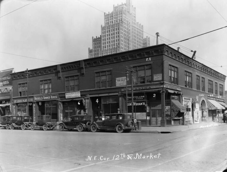 St. Louis in the 1920s: A Photographic Tour of Streets, Landmarks and ...